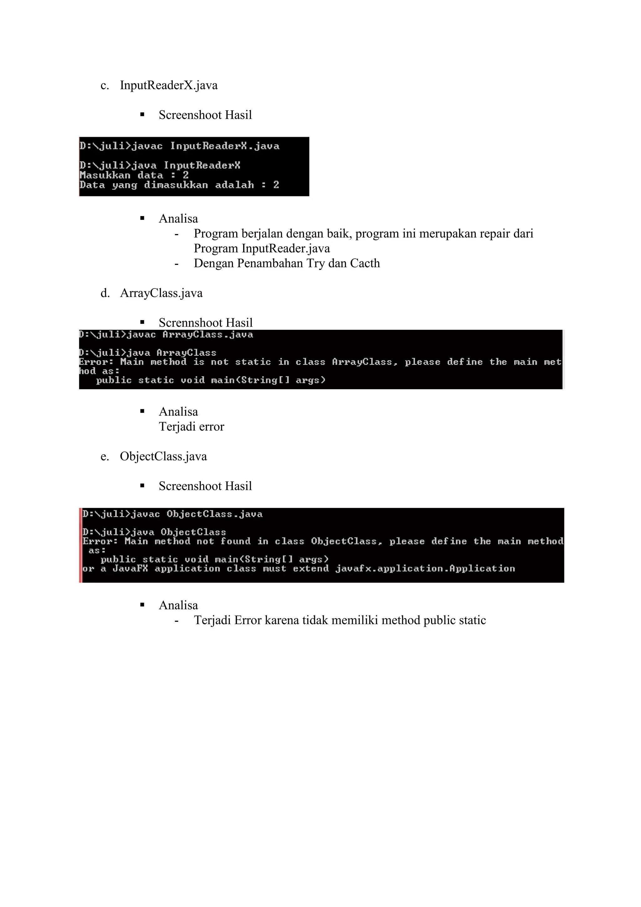Class and Objek Struktur Data | PDF | Free Download