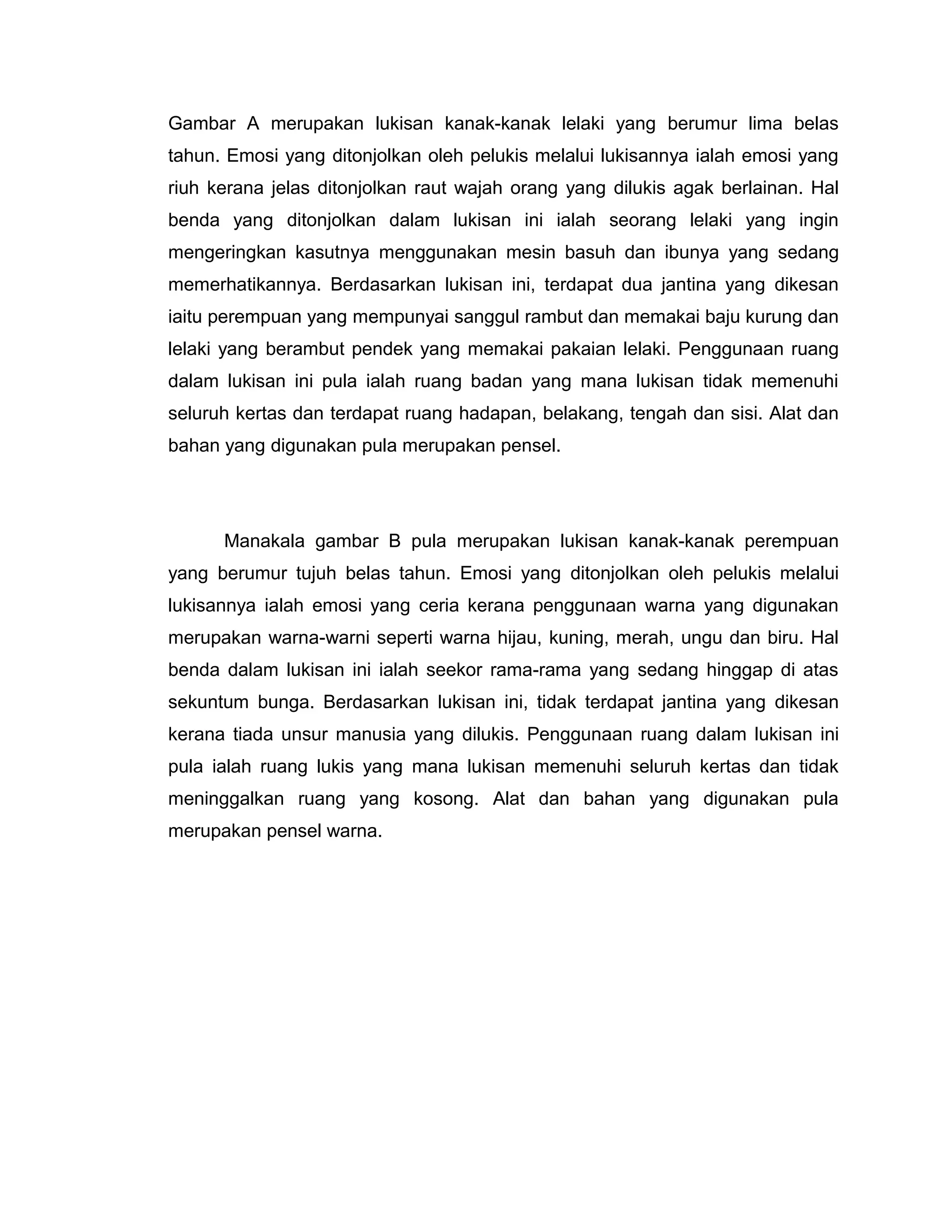 Laporan lukisan | DOC