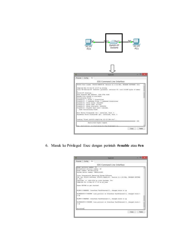 MAC Address Table Management menggunakan Cisco Packet Tracer | DOCX