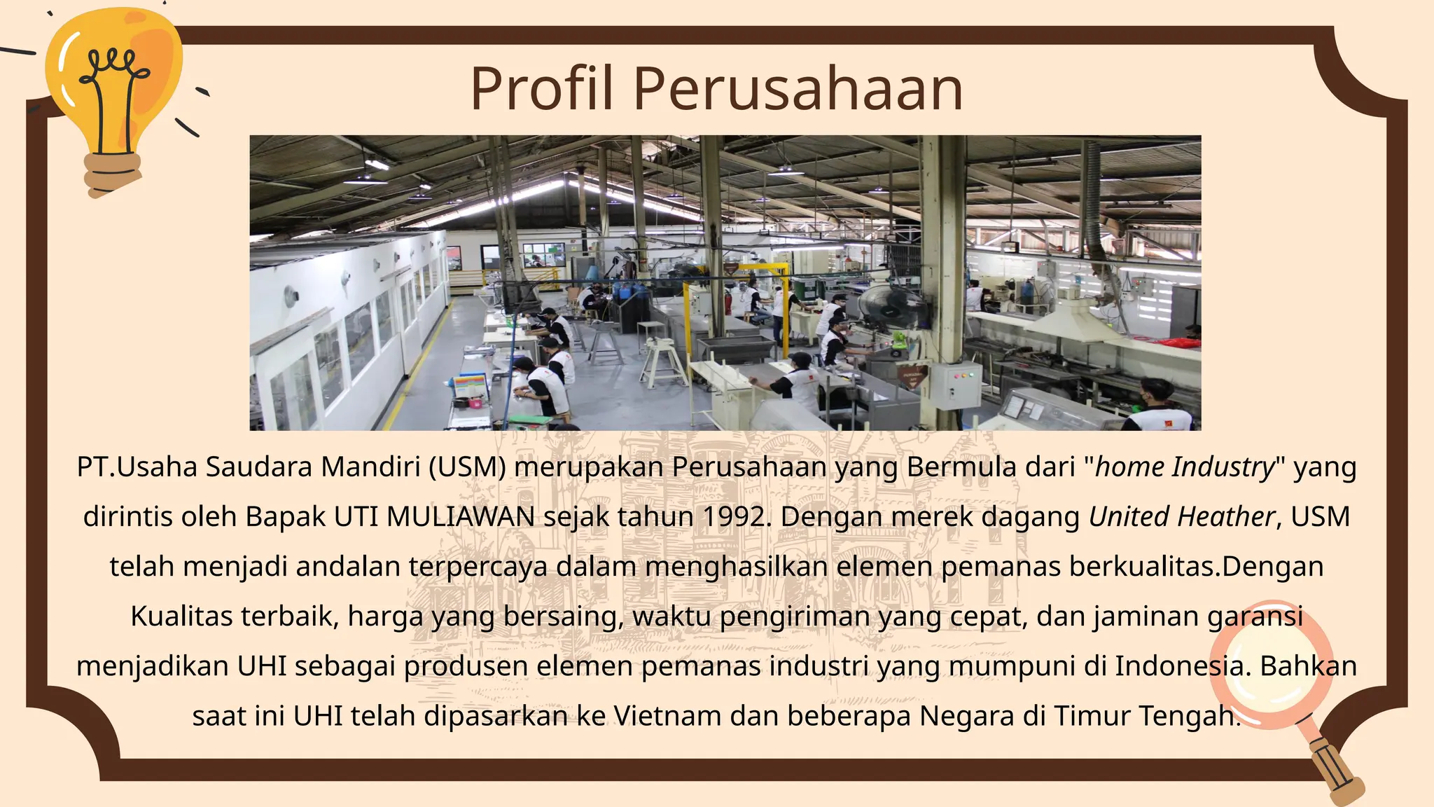 laporan magang di pt usaha saudara mandiri | PPTX