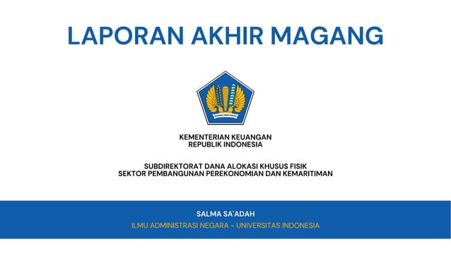Magang Kementrian Keuangan - Homecare24 Magang Kementrian Keuangan - Homecare24