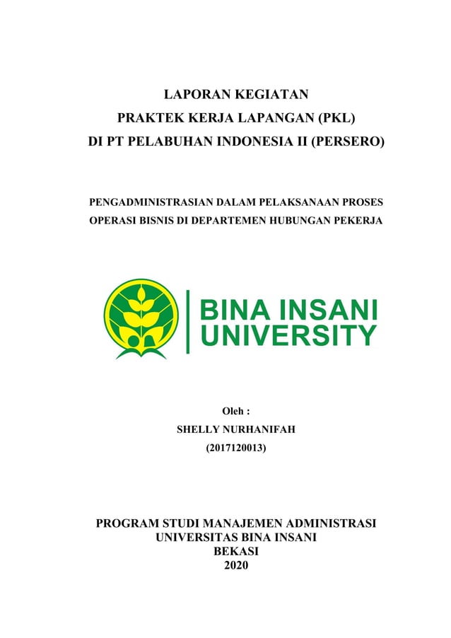 LAPORAN MAGANG SHELLY BI BAB BOLD.pdf