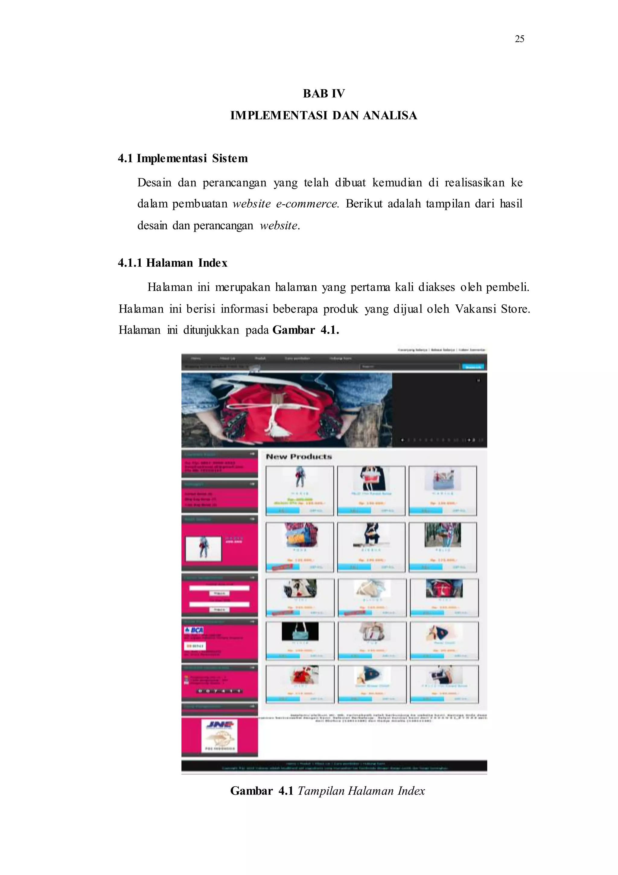 Laporan Makalah Pembuatan Website E-Commerce-Basis Data | DOCX