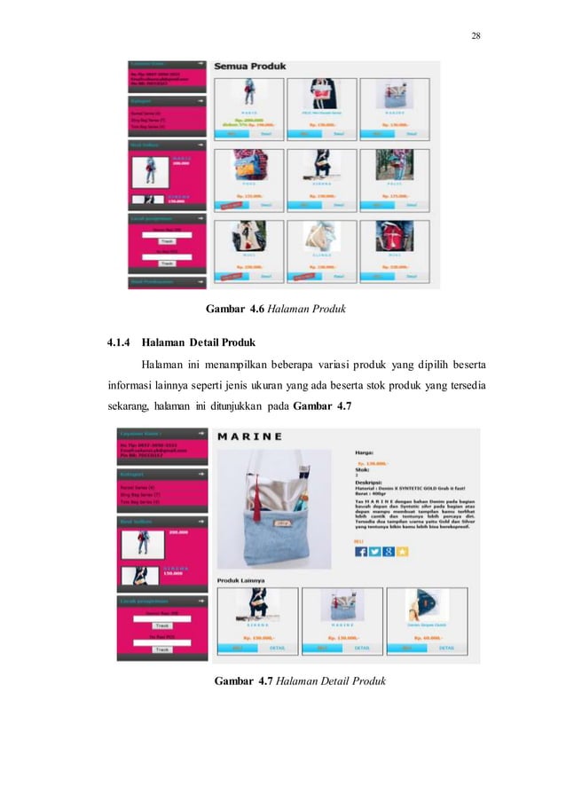Laporan Makalah Pembuatan Website E-Commerce-Basis Data | DOCX