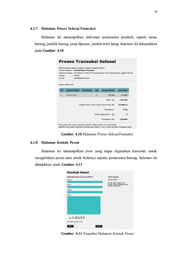 Laporan Makalah Pembuatan Website E-Commerce-Basis Data | DOCX