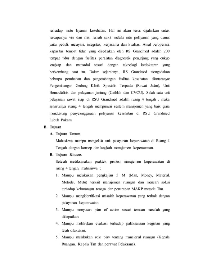 Laporan manajemen 4 t | PDF