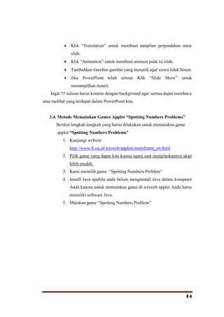 Laporan media PBM dan TIK | PDF