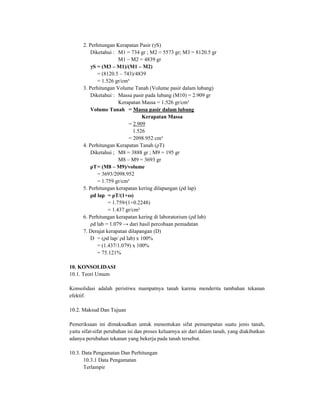 Penyelidikan Tanah (Soil Investigation) | PDF
