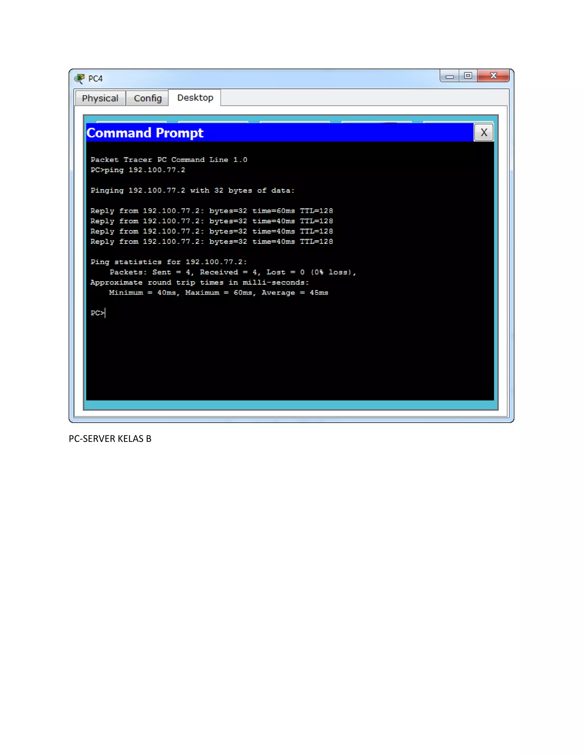 Laporan membuat topologi jaringan menggunakan switch dan router | DOCX