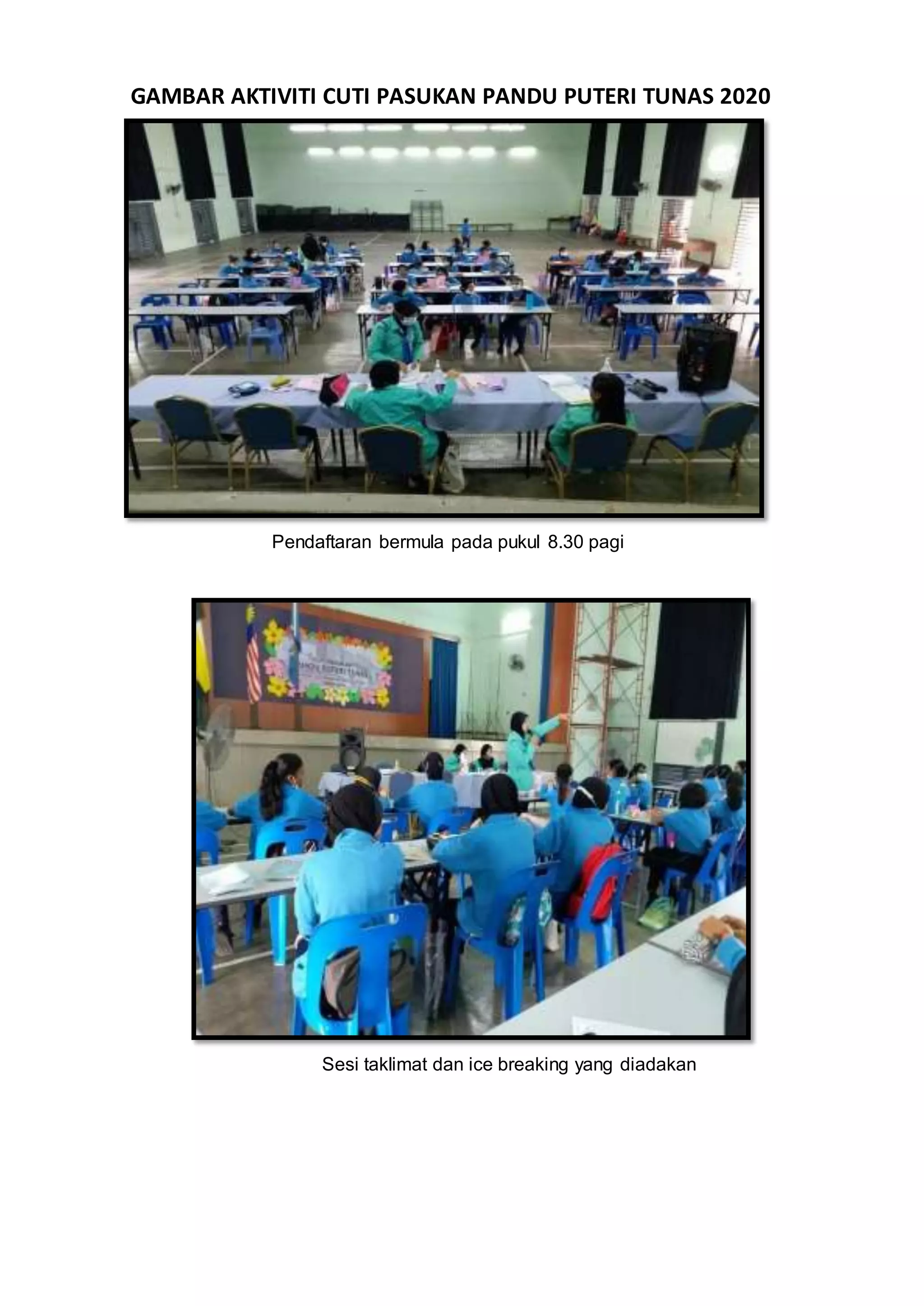 LAPORAN MENYERTAI AKTIVITI CUTI PASUKAN PANDU PUTERI TUNAS 2020 ...