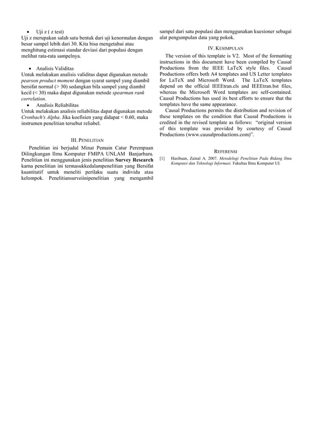 Laporan metpen | PDF