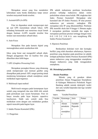 Laporan metpen ahir Alasan Penggunaan Smartphone Di Kalangan Mahasiswa FMIPA UNLAM BANJARBARU | PDF