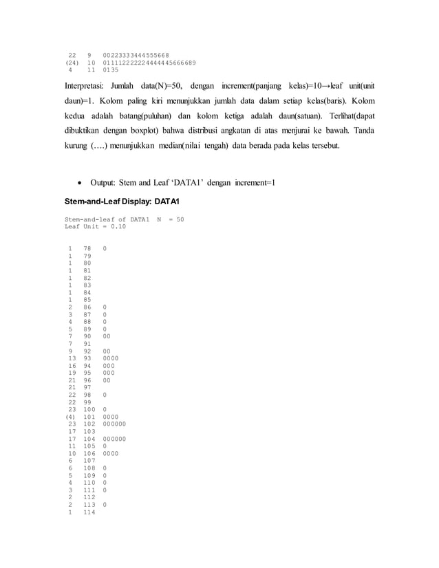 Analisis Data Eksploratif | DOCX