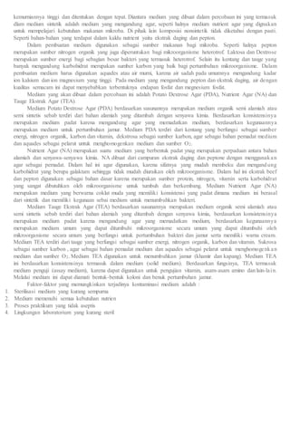 Laporan mikrobiologi teknik pembuatan media | DOCX