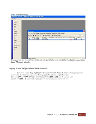 Laporan mikrotik | DOCX