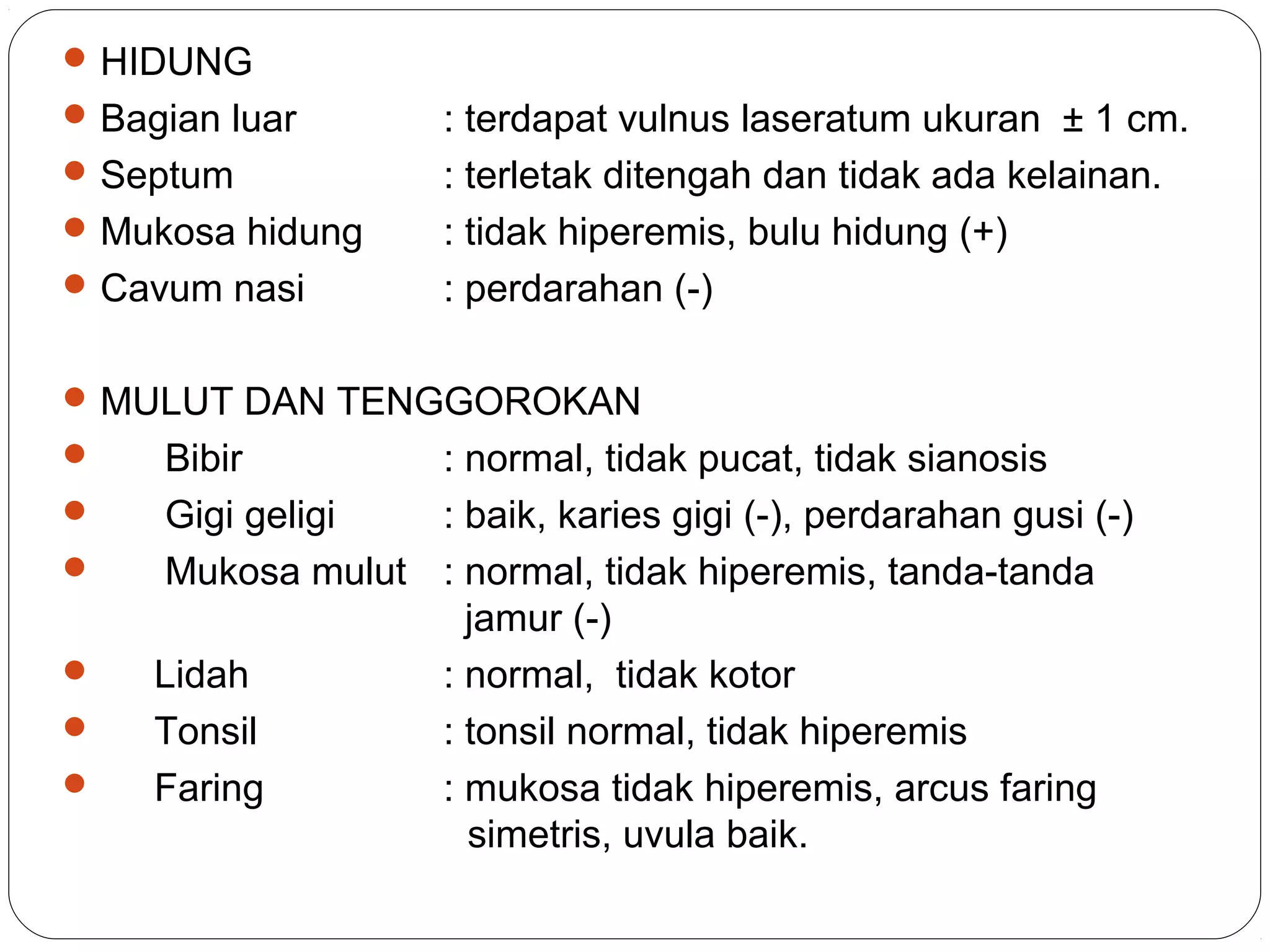 Laporan mingguan igd | PPT