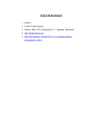 Laporan modul 1 DPK | PDF