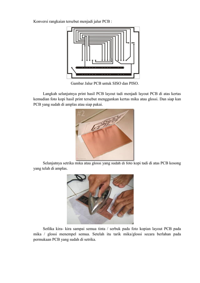 Laporan modul praktikum elektronika digital | PDF