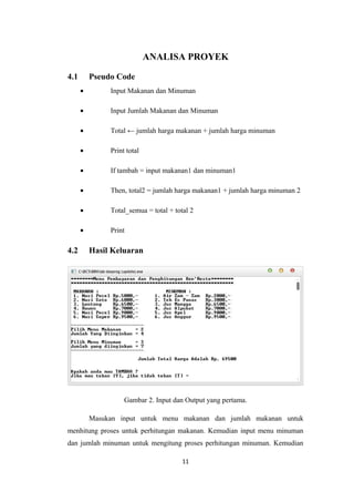 Laporan Laboratorium Dasar Pemrograman dengan Bahasa C by Muhammad ...