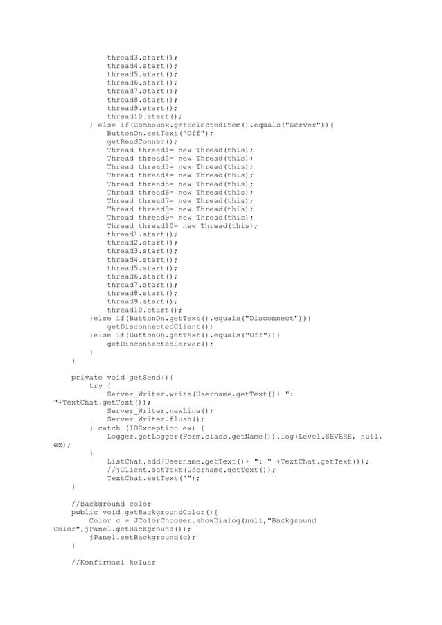 Laporan tugas network programming | PDF