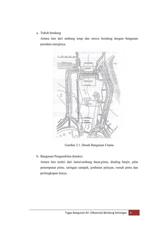 Laporan observasi bendung simongan | PDF