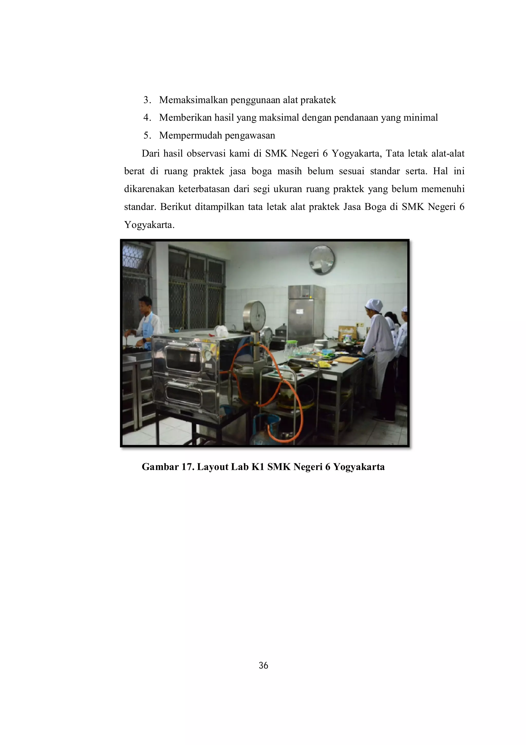 Laporan observasi lab bengkel smk mikael dan smkn 6 yogyakarta | PDF