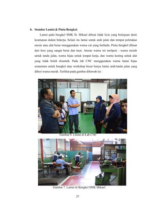Laporan observasi lab bengkel smk mikael dan smkn 6 yogyakarta | PDF