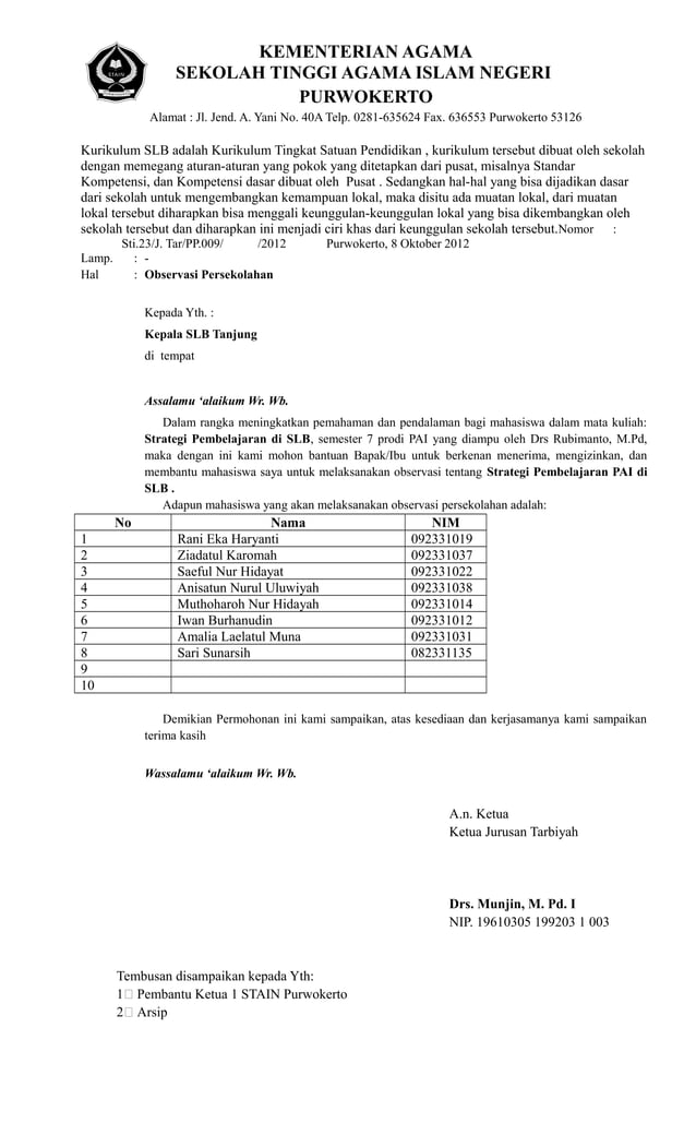 Laporan observasi slb strategi pembelajaran | RTF