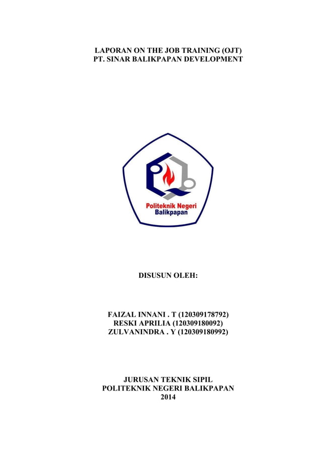 Laporan On the Job Training (OJT) | PDF