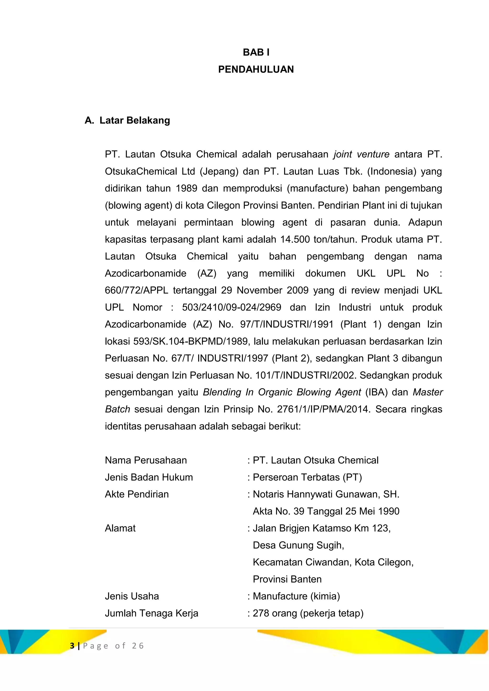 Laporan OJT AK3 listrik | PDF