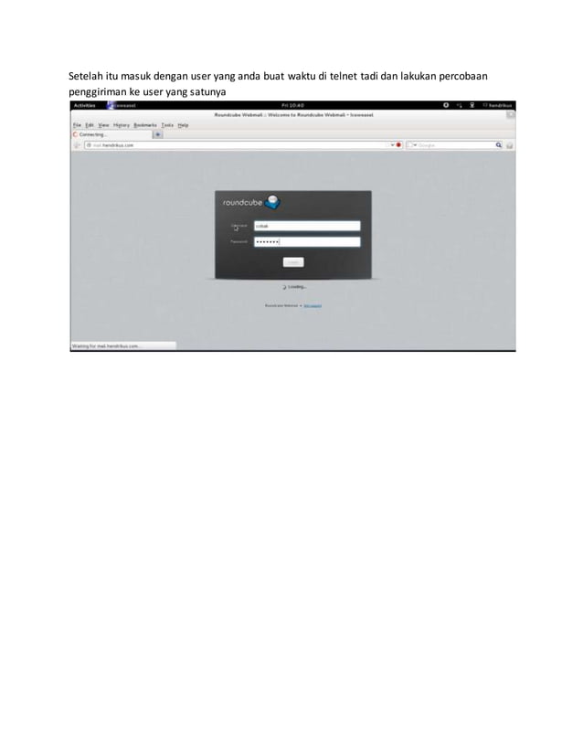 konfigurasi debian server | PDF
