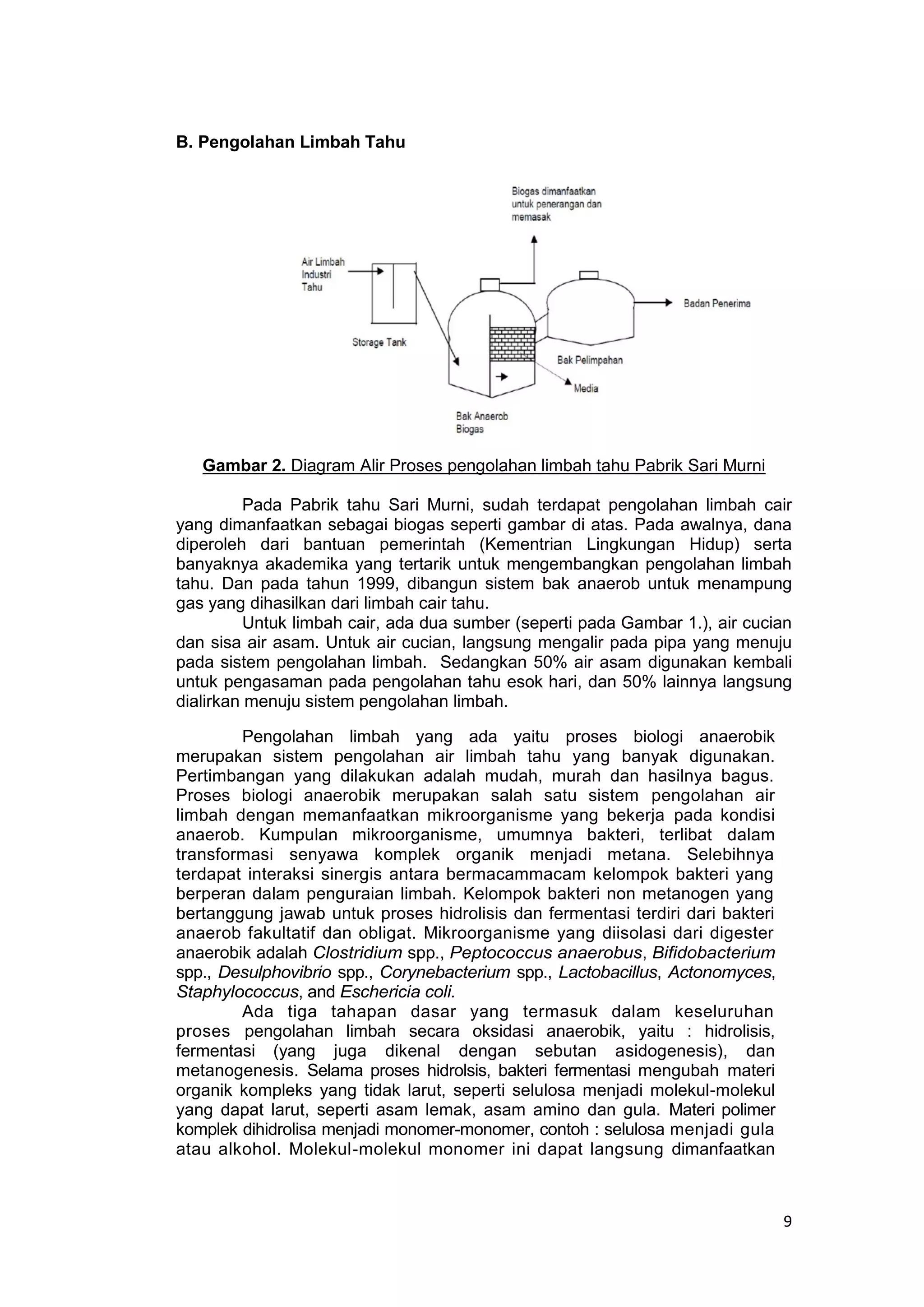 Lap Praktikum Pencegahan Pencemaran Pabrik Tahu | PDF