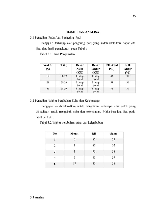 Laporan Pengerring gabang menggunakan DHT 11 | PDF