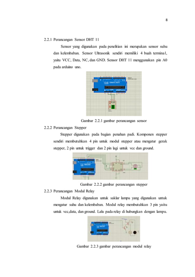Laporan Pengerring gabang menggunakan DHT 11 | PDF