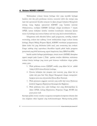 Laporan panduan monitoring dan evaluasi | PDF