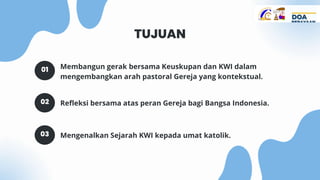 LAPORAN PANITIA 100 TAHUN Konferensi Waligereja Indonesia | PPTX