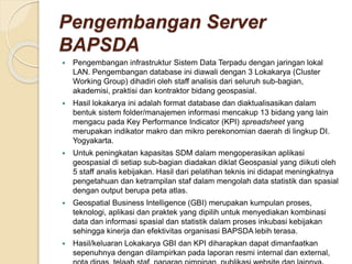 Laporan paparan 2013 biro perekonomian | PPTX