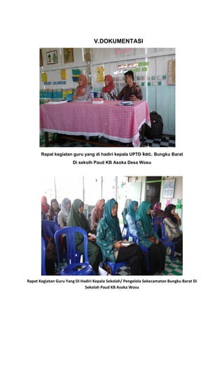 Laporan paud wosu 2016 | PDF