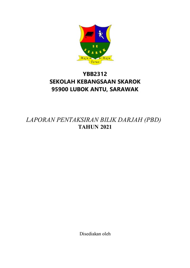 Contoh Laporan PBD | DOCX