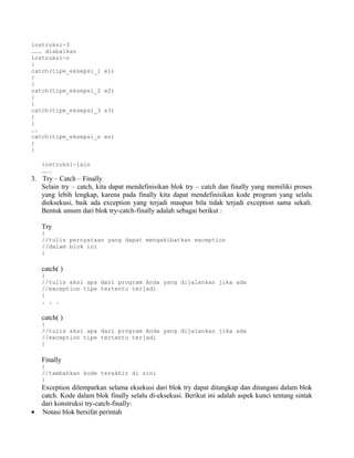 Laporan pboii 2yosa | PDF