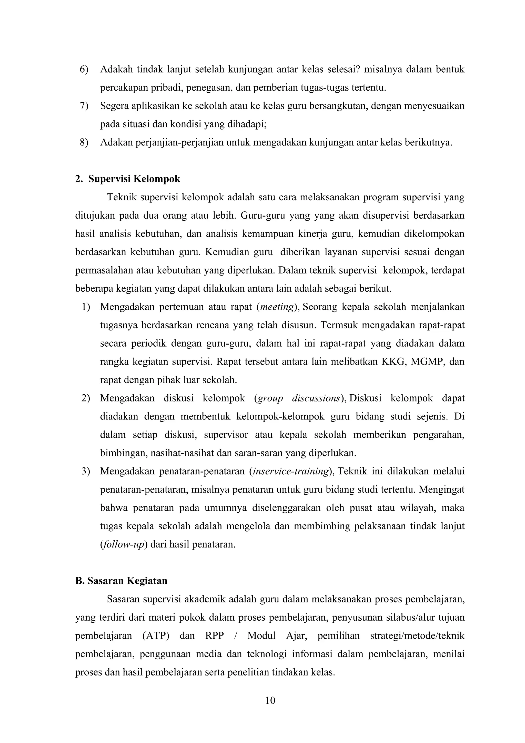 LAPORAN PELAKSANAAN SUPERVISI AKADEMIK.docx