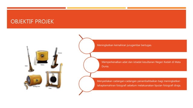 Laporan pembentangan projek L4 FOTOGRAFI | PPTX
