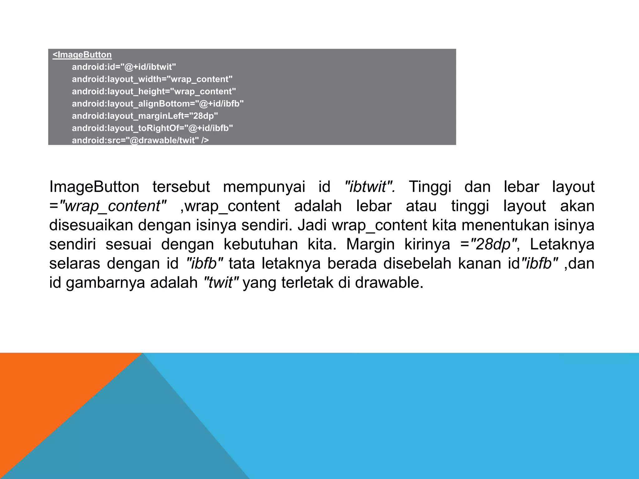 Laporan pembuatan aplikasi my so untuk android ppt | PPTX
