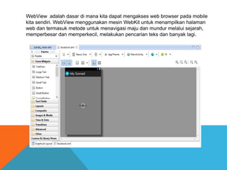 Laporan pembuatan aplikasi my so untuk android ppt | PPTX