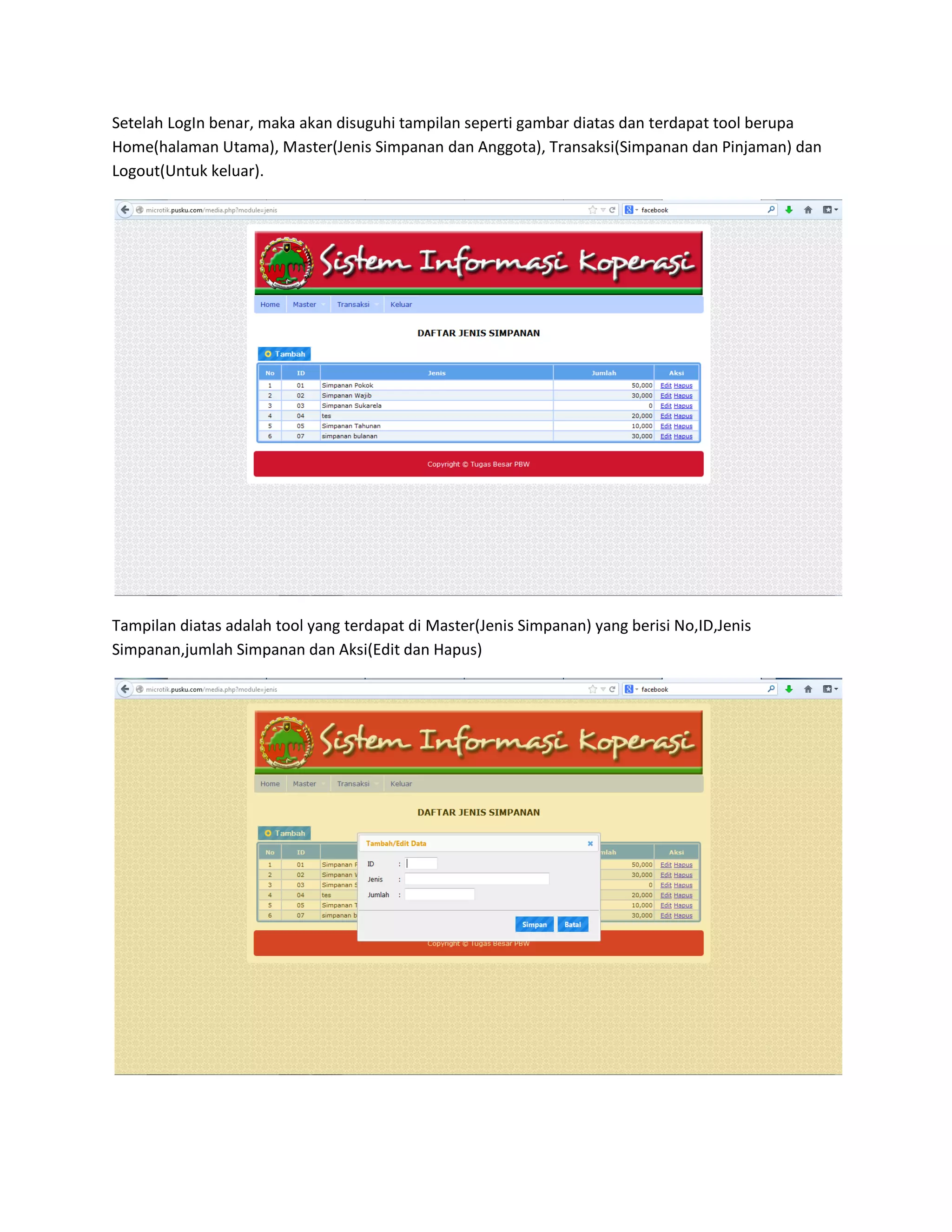 Laporan pemrograman berbasis web | PDF