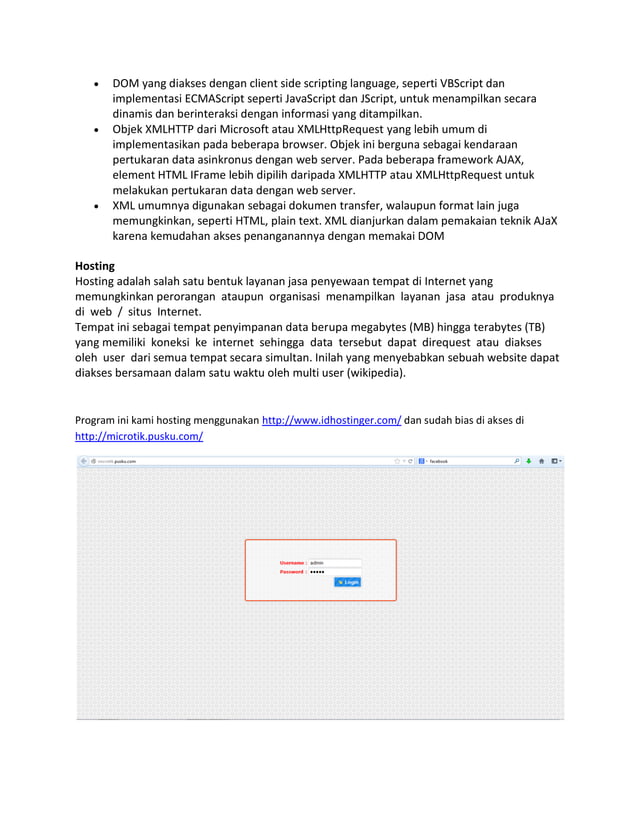 Laporan pemrograman berbasis web | PDF