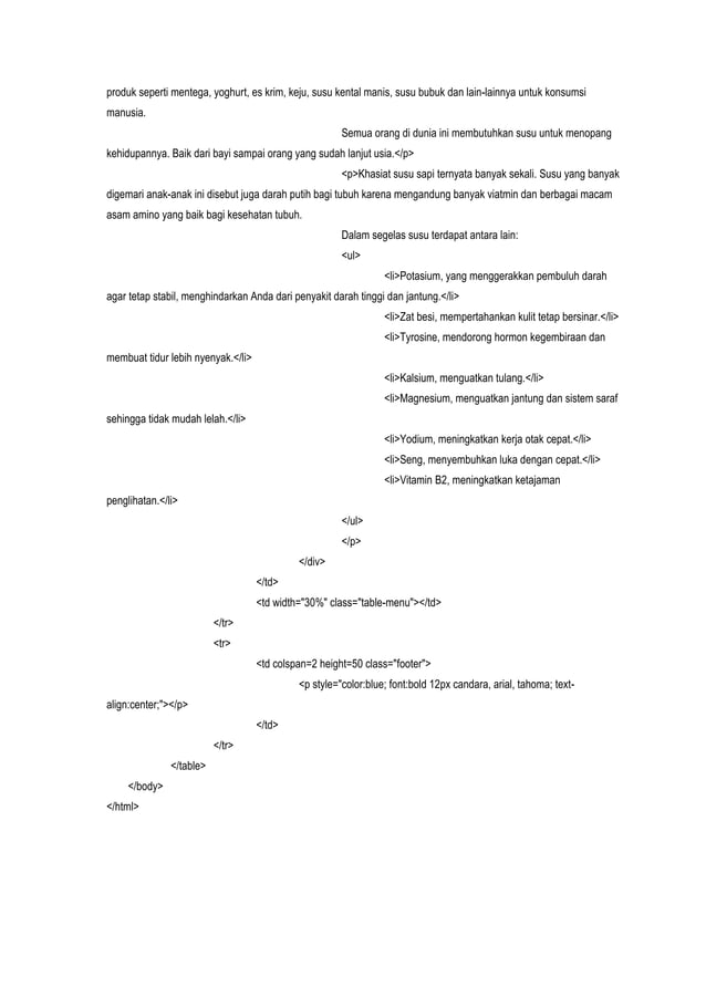 Laporan pemrograman berbasis web (CSS) | PDF