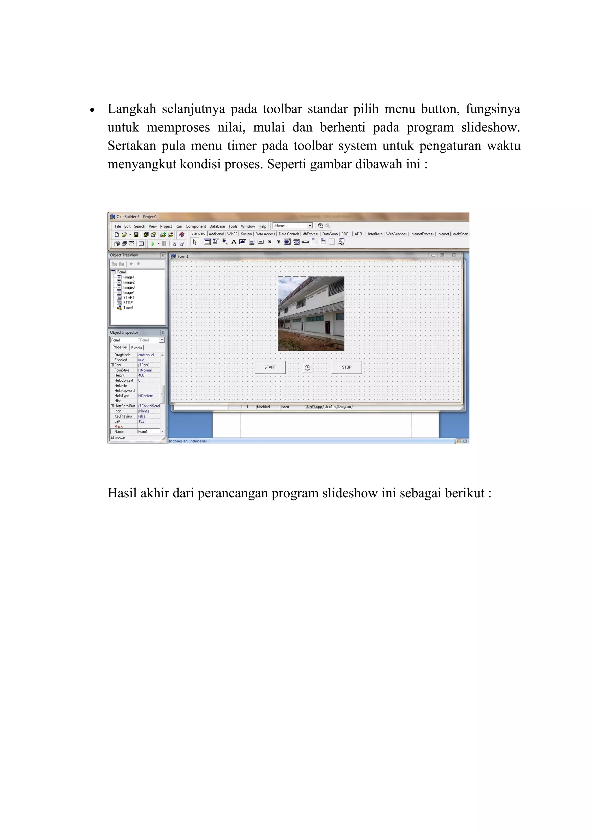 Laporan pemrograman visual | DOC