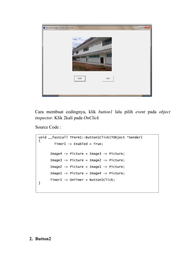 Laporan pemrograman visual | DOC