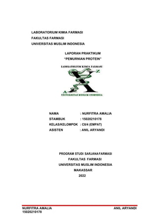 Pemurnian Protein | PDF